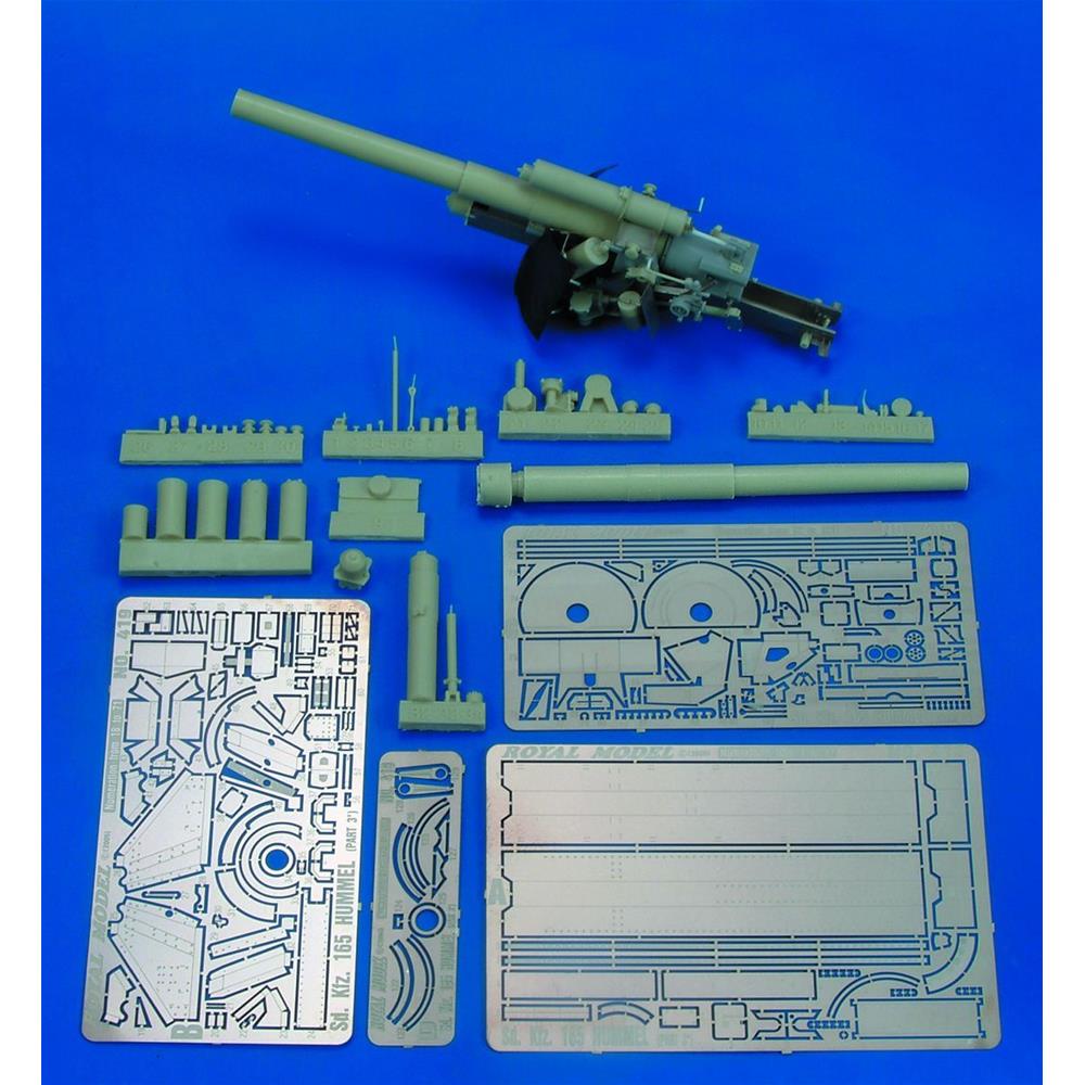 Royal Model: 1/35; set dettaglio per Sd. Kfz. 162 Hummel parte 3 ...