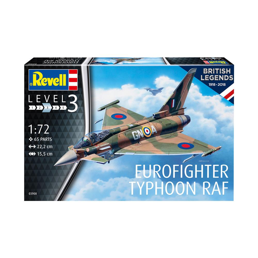 REVELL: 1/72 100 Years RAF: Eurofighter Typhoon RAF | Steel Models