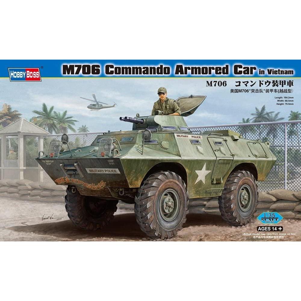 HOBBY BOSS: 1/35; M706 Commando Armored Car in Vietnam | Steel Models