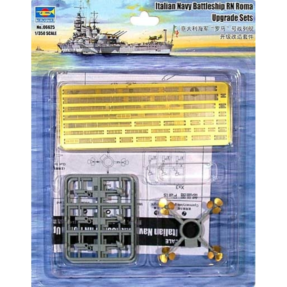 Trumpeter Ships Models Trumpeter 1/350 Scale RN Roma Italian Navy ...