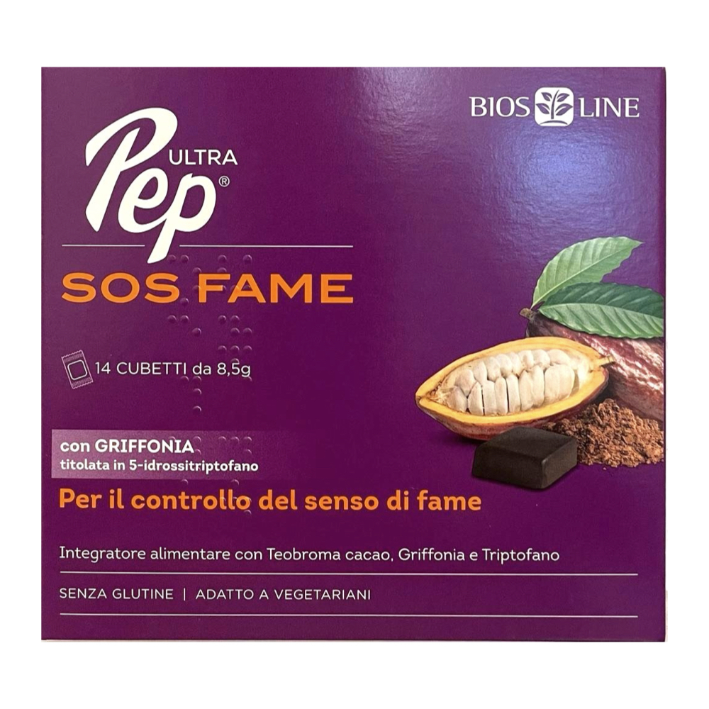 ULTRA PEP SOS FAME - 14 CUBETTI PER IL CONTROLLO DEL SENSO DI FAME ...