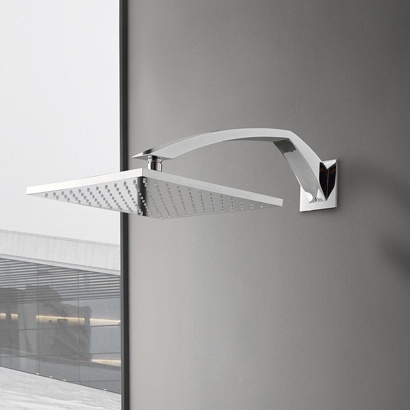 Archè Treemme curved wall-mounted shower head | GaiaInterni