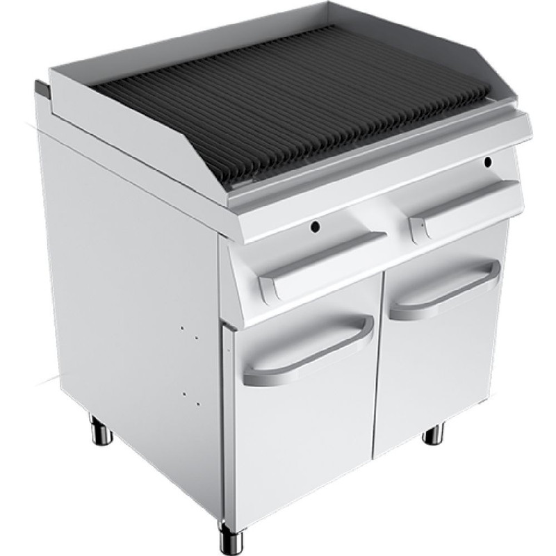 Griglia Con Vapore A Gas Giavazzi Grill Vapor G7V200G - 2 Moduli Serie 70