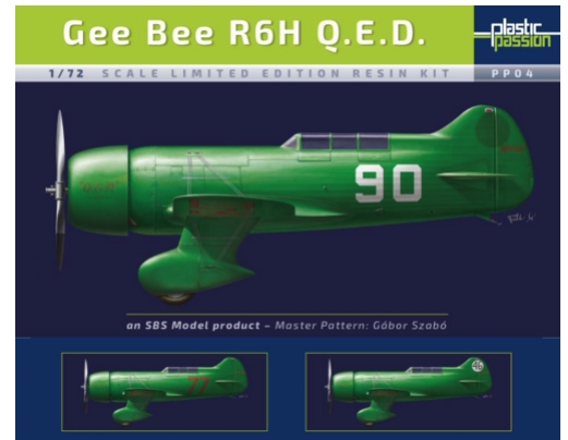 SBS Model PP04 Gee Bee R6H QED