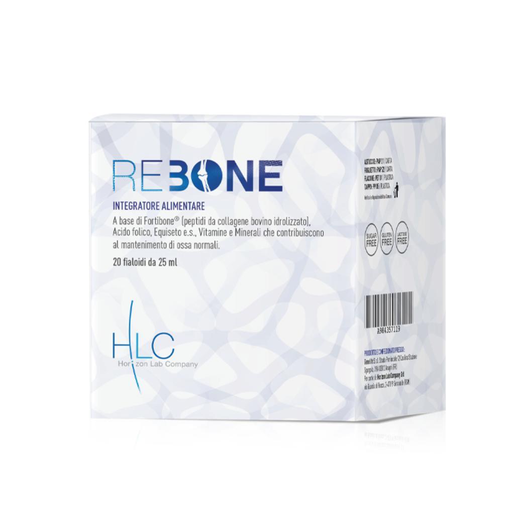 REBONE 20 FIALE - A BASE DI COLLAGENE, ACIDO FOLICO ED EQUISETO ...