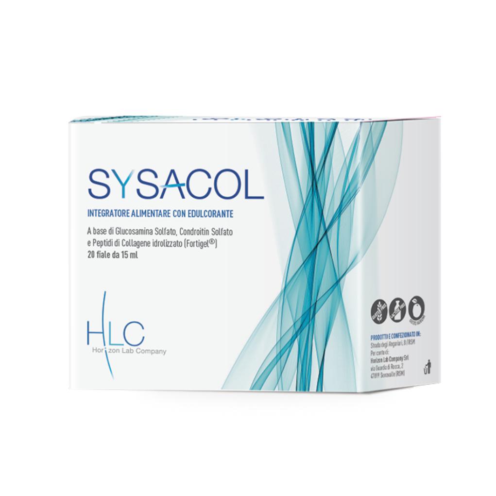 SYSACOL 20 FIALE - A BASE DI COLLAGENE, GLUCOSAMINA, CONDROITINSOLFATO ...