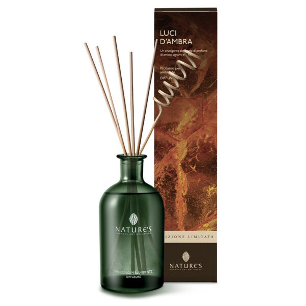 NATURE'S LUCI D'AMBRA PROFUMO PER AMBIENTE DIFFUSORE 200 ML | Cosmofarm.it