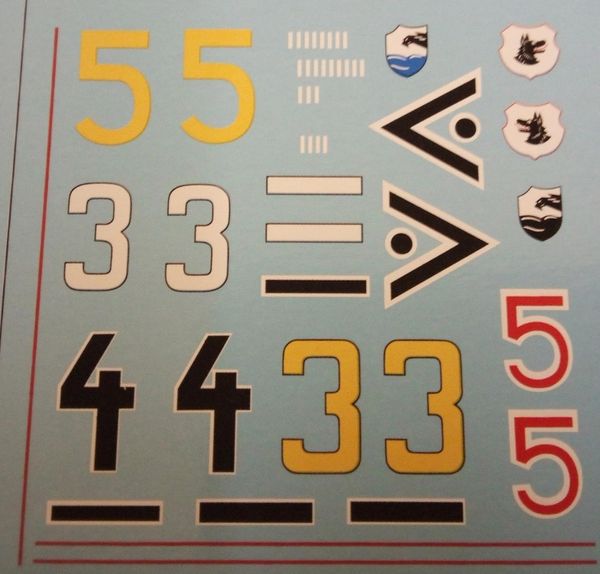 Messerschmitt Me-109 E JG 77 - COLIBRI DECALS 72124