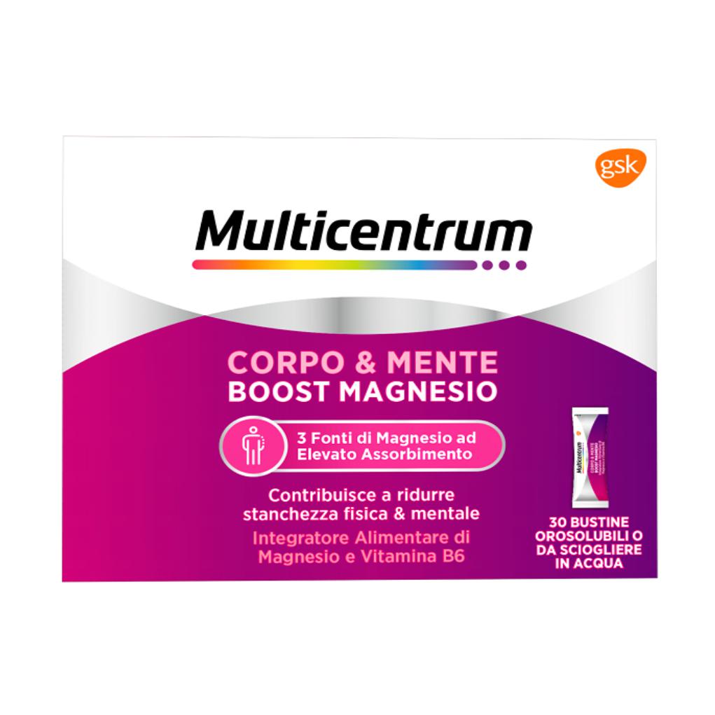 MULTICENTRUM MYMAG - INTEGRATORE A BASE DI MAGNESIO E VITAMINA B6 ...