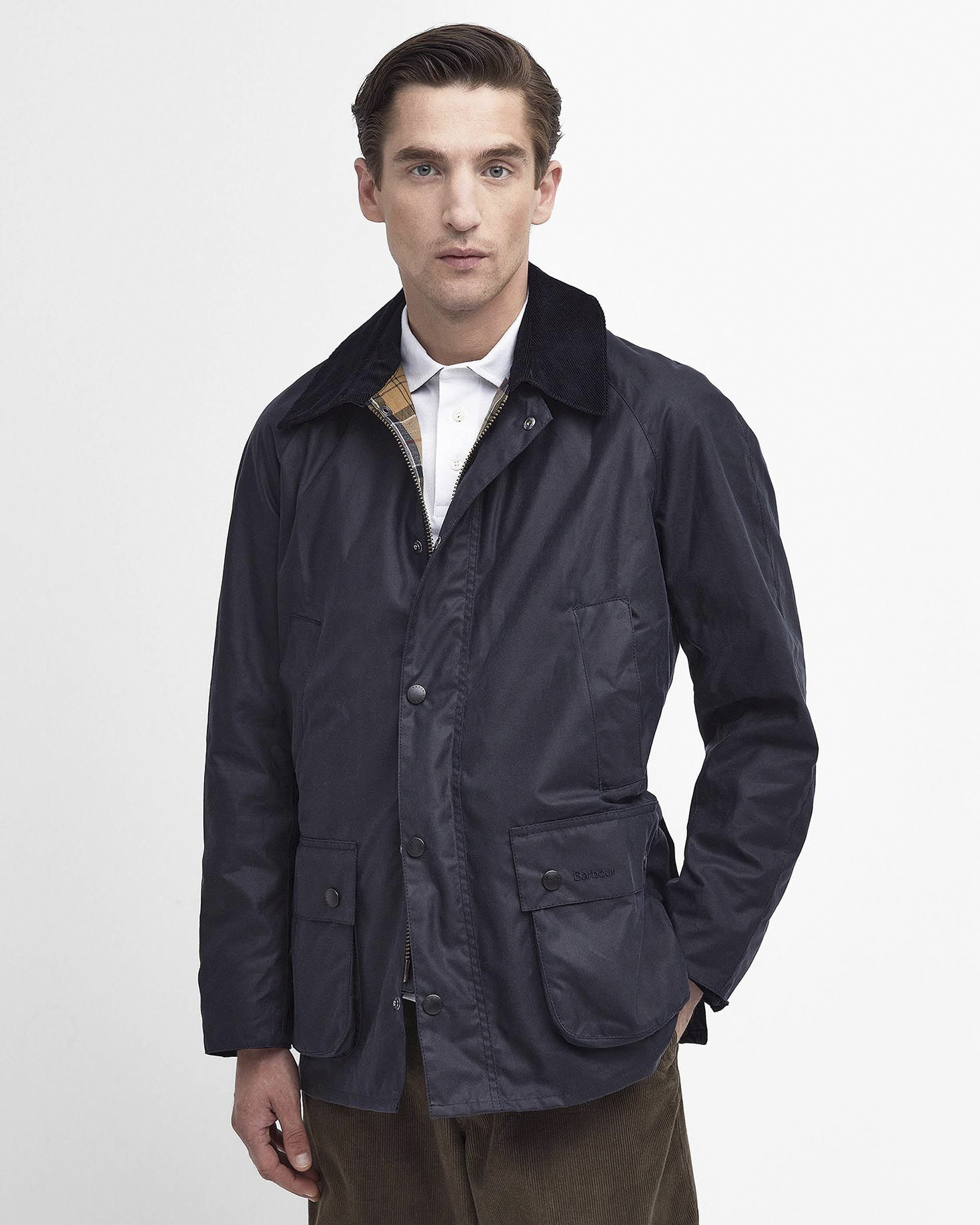 Barbour Ashby Wax blu