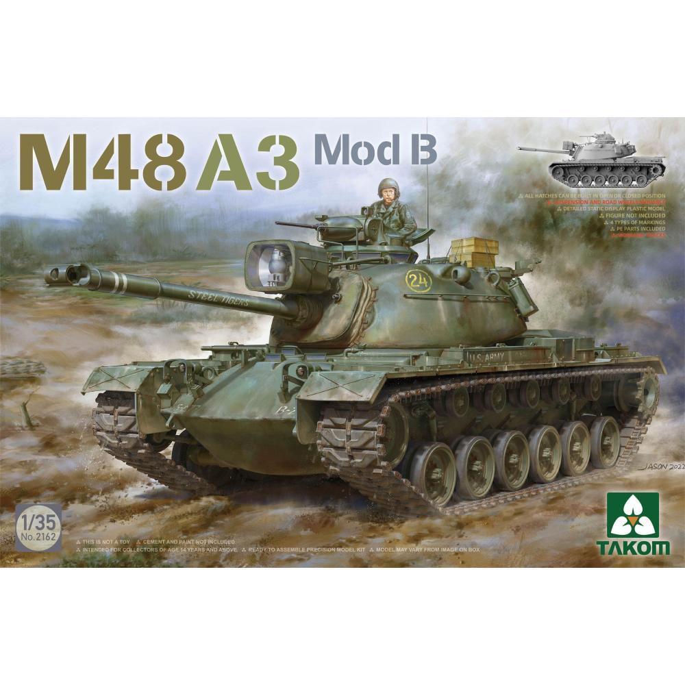 TAKOM MODEL: 1/35; M48A3 Model B Patton | Steel Models
