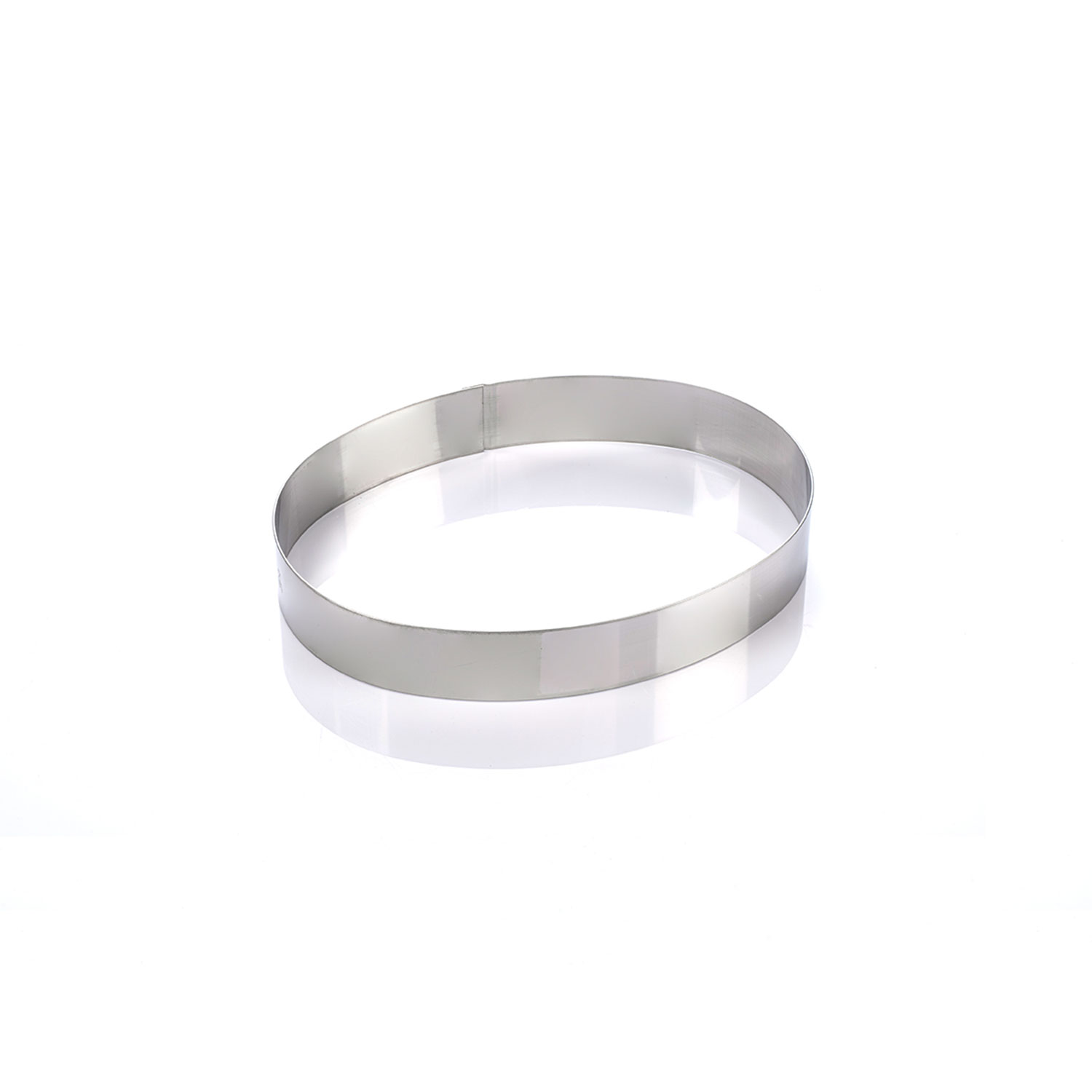 Stainless steel oval band - h40mm - Martellato | Martellato