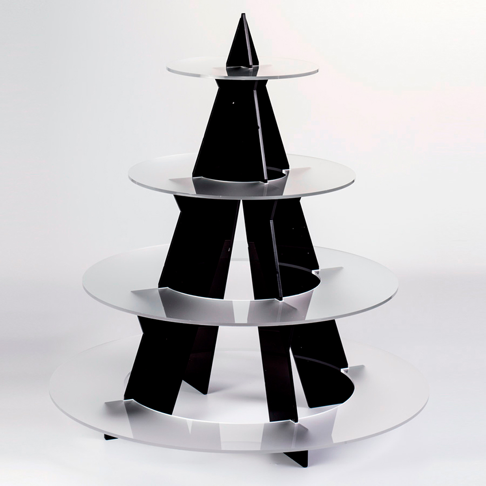 Modern pyramid display stand - Martellato | Martellato