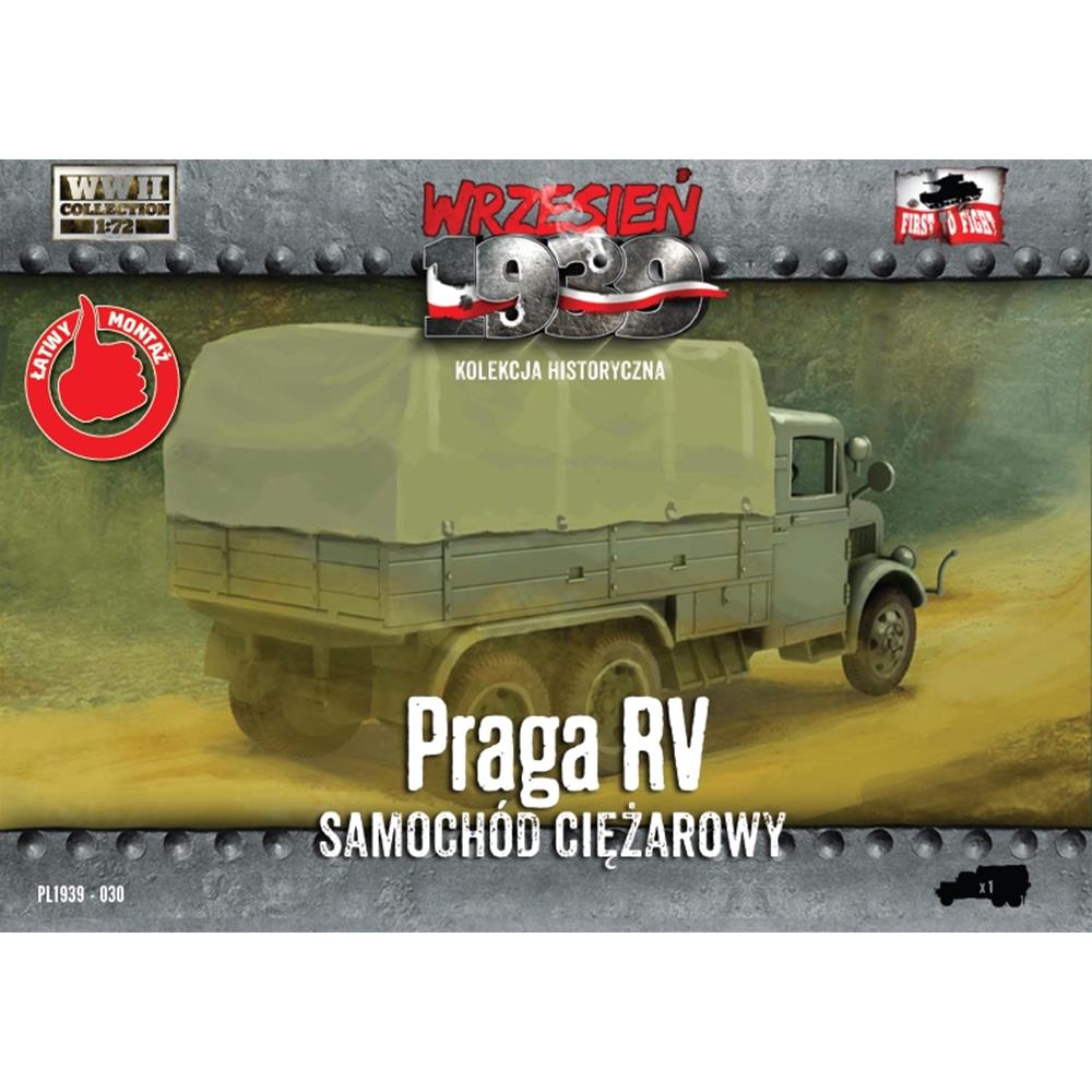FIRST TO FIGHT: 1/72 Praga RV truck | Steel Models