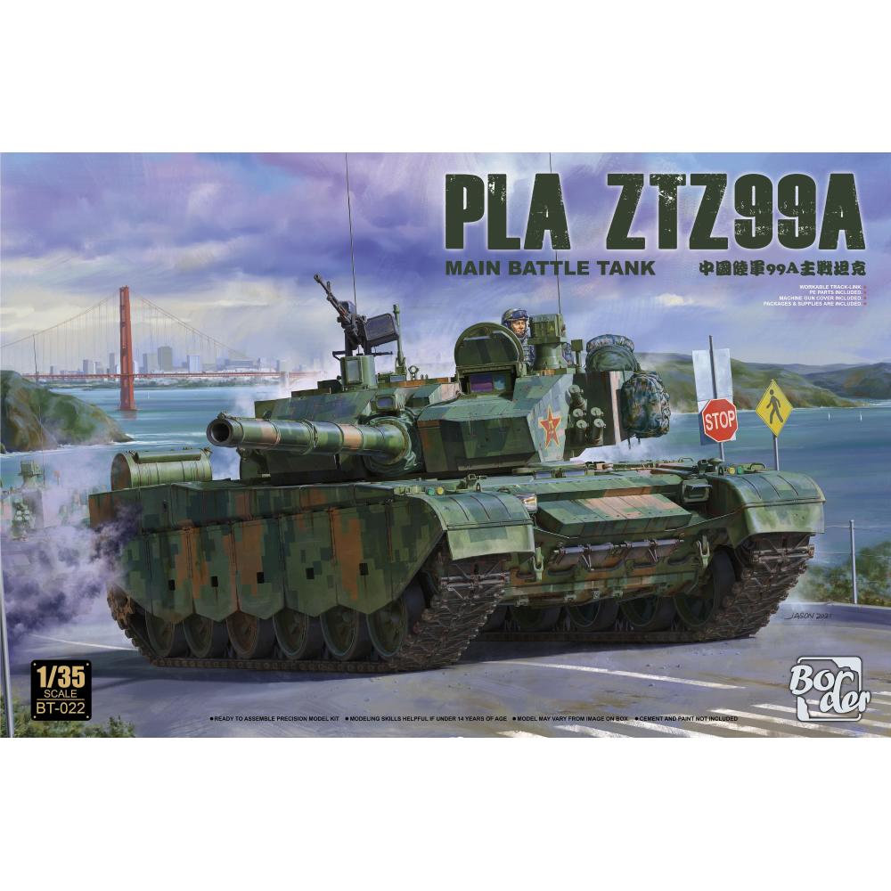 BORDER MODEL: 1/35; PLA 99A main battle tank | Steel Models