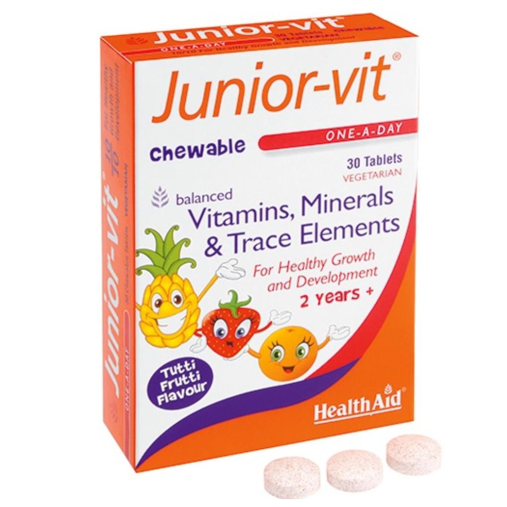 JUNIORVIT - MULTIVITAMINICO MINERALE PER BAMBINI DAI 2 ANNI | Cosmofarm.it