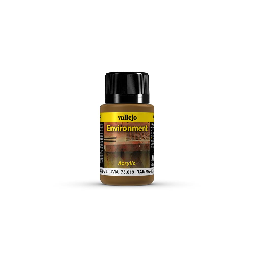 Vallejo Weathering Effects Environment Rain Marks 40 ml | Steel Models