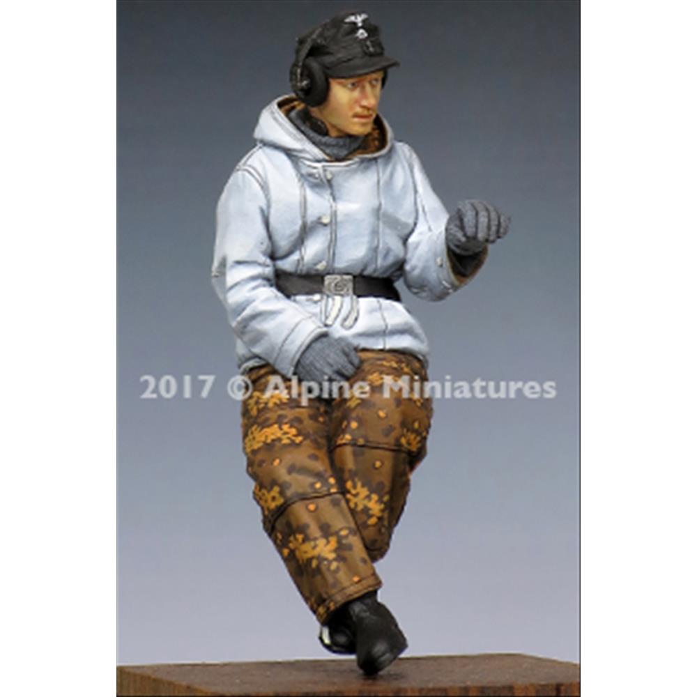 Alpine Miniatures: 1/35; artigliere WSS Panzer con uniforme invernale ...