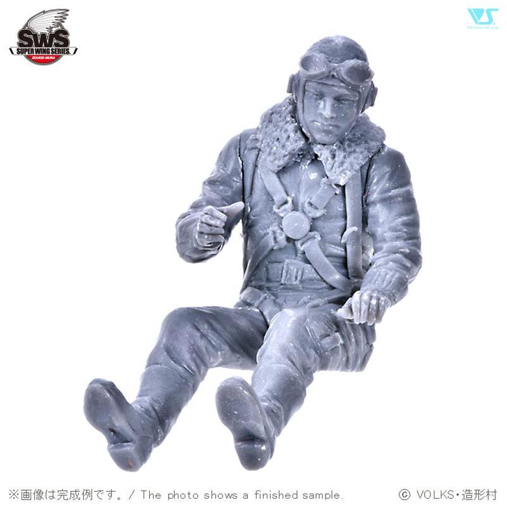ZOUKEI-MURA: 1/32; Toryu Forward Facing Pilot Figure | Steel Models