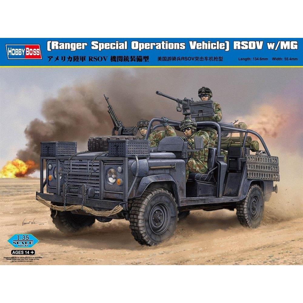 HOBBY BOSS: 1/35; (Ranger Special Operations Vehicle) RSOV w/MG | Steel ...