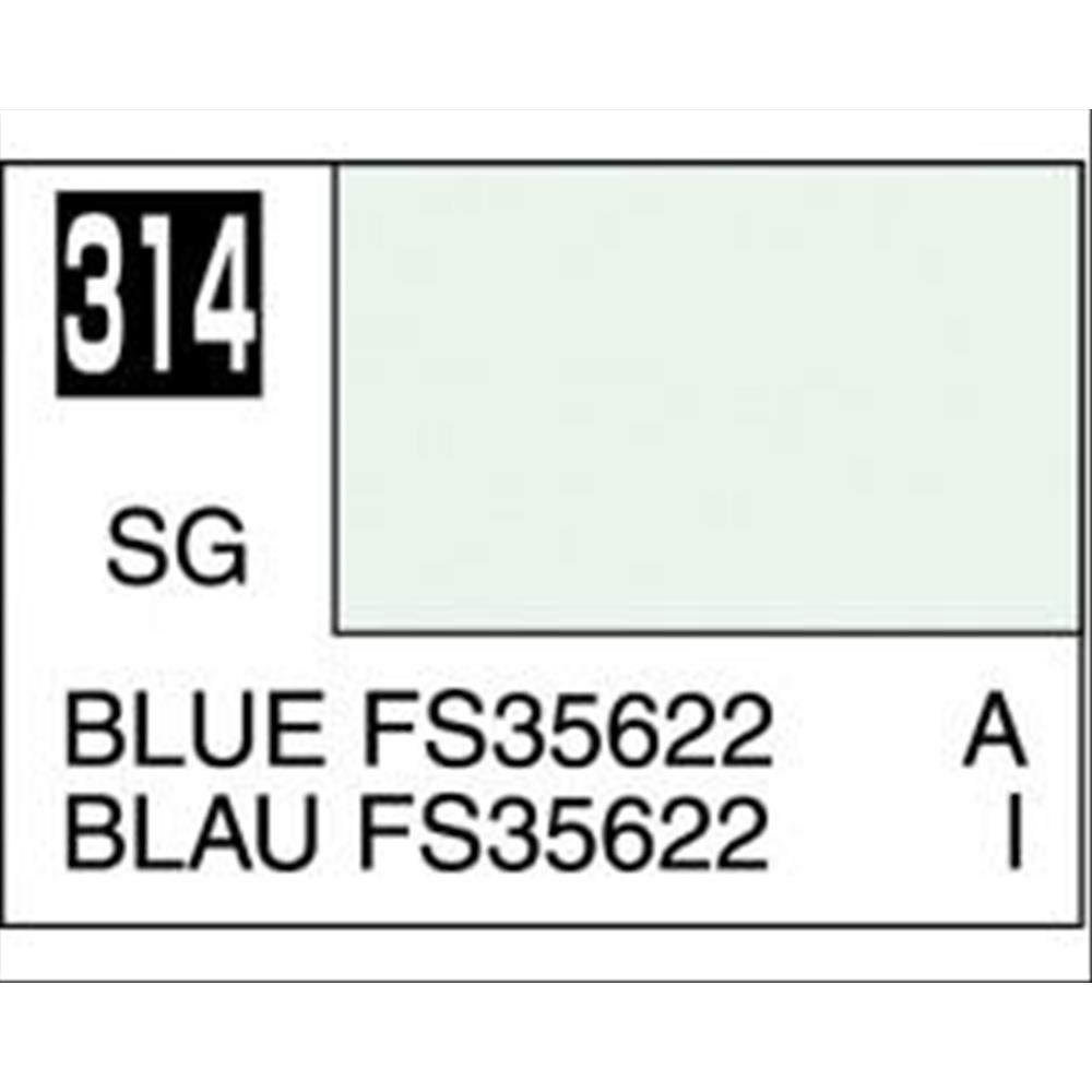 GUNZE SANGYO: MR. COLOR (LACCA), BLUE FS35622 10ml | Steel Models