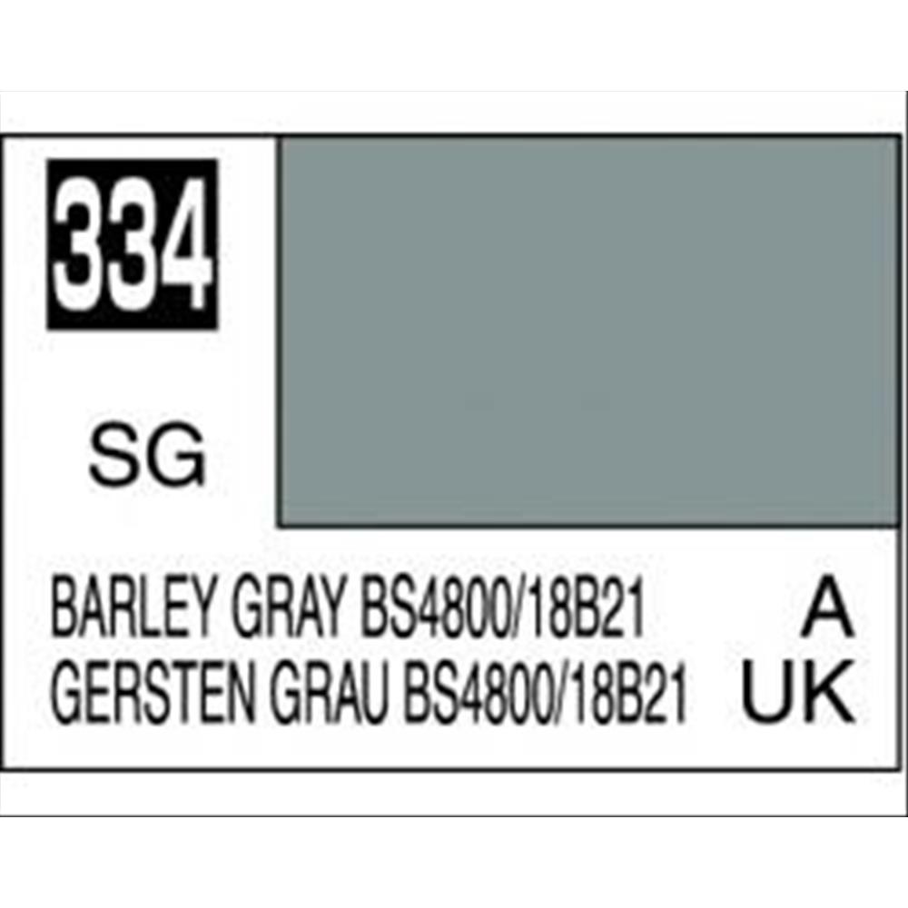 GUNZE SANGYO: MR. COLOR (LACCA), BARLEY GRAY BS4800/18B21 10ml | Steel ...