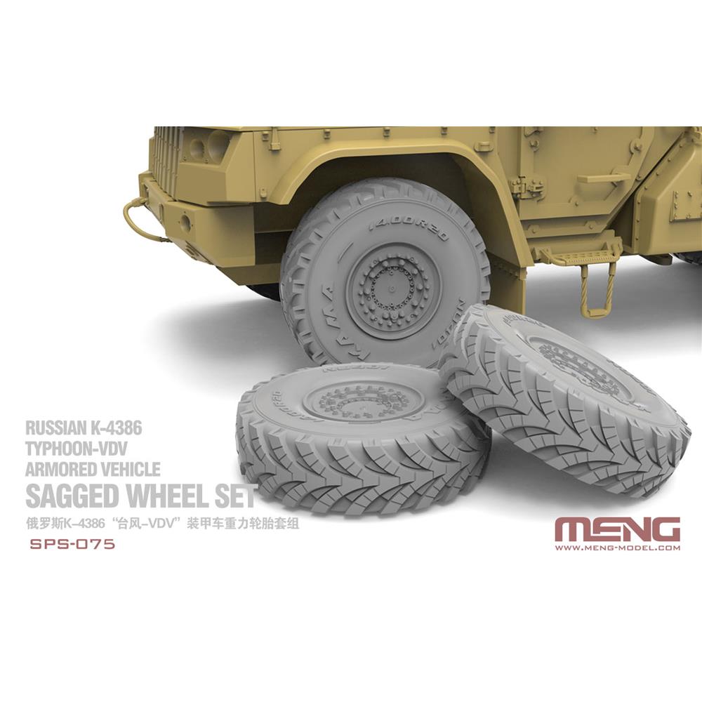 MENG MODEL: 1/35; Russian K-4386 Typhoon-VDV Armored Vehicle Sagged ...