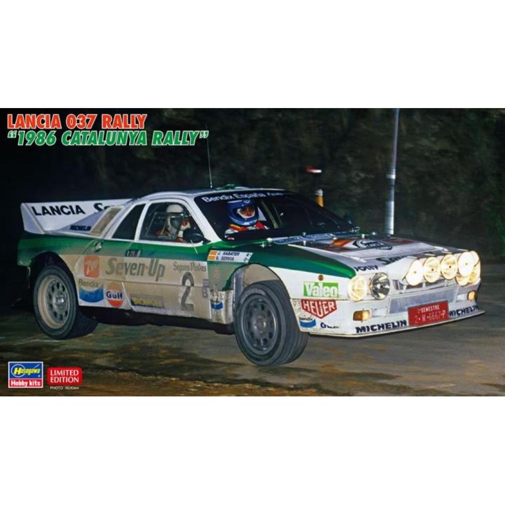 HASEGAWA: 1/24; Lancia 037 Rallye 1986 Catalunya Rally | Steel Models