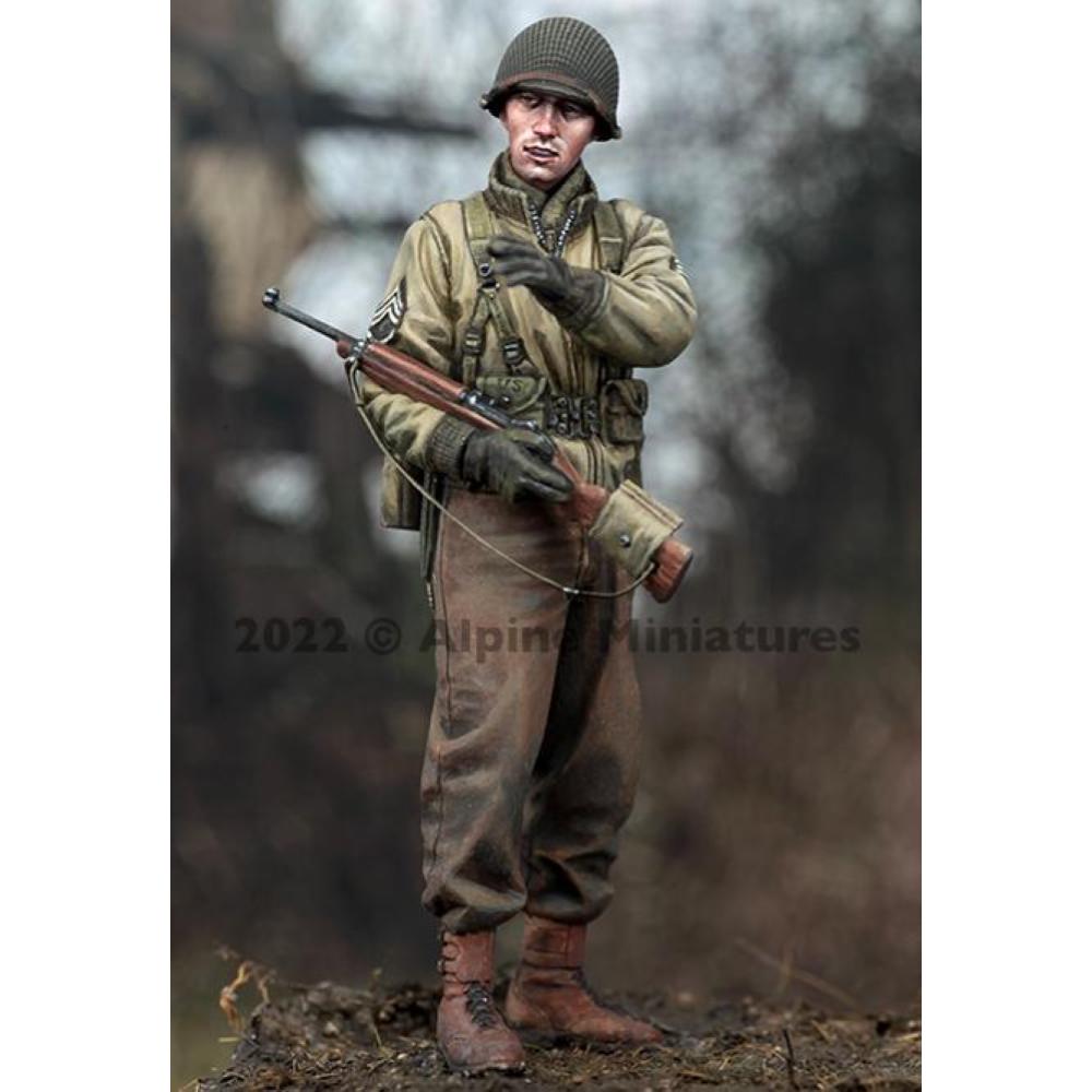 Alpine Miniatures: 1/35; WW2 US Infantry NCO | Steel Models