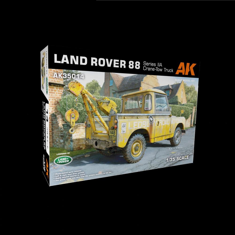 AK INTERACTIVE: 1/35; Land Rover 88 Series IIA -Crane / Tow Truck 1/35 ...