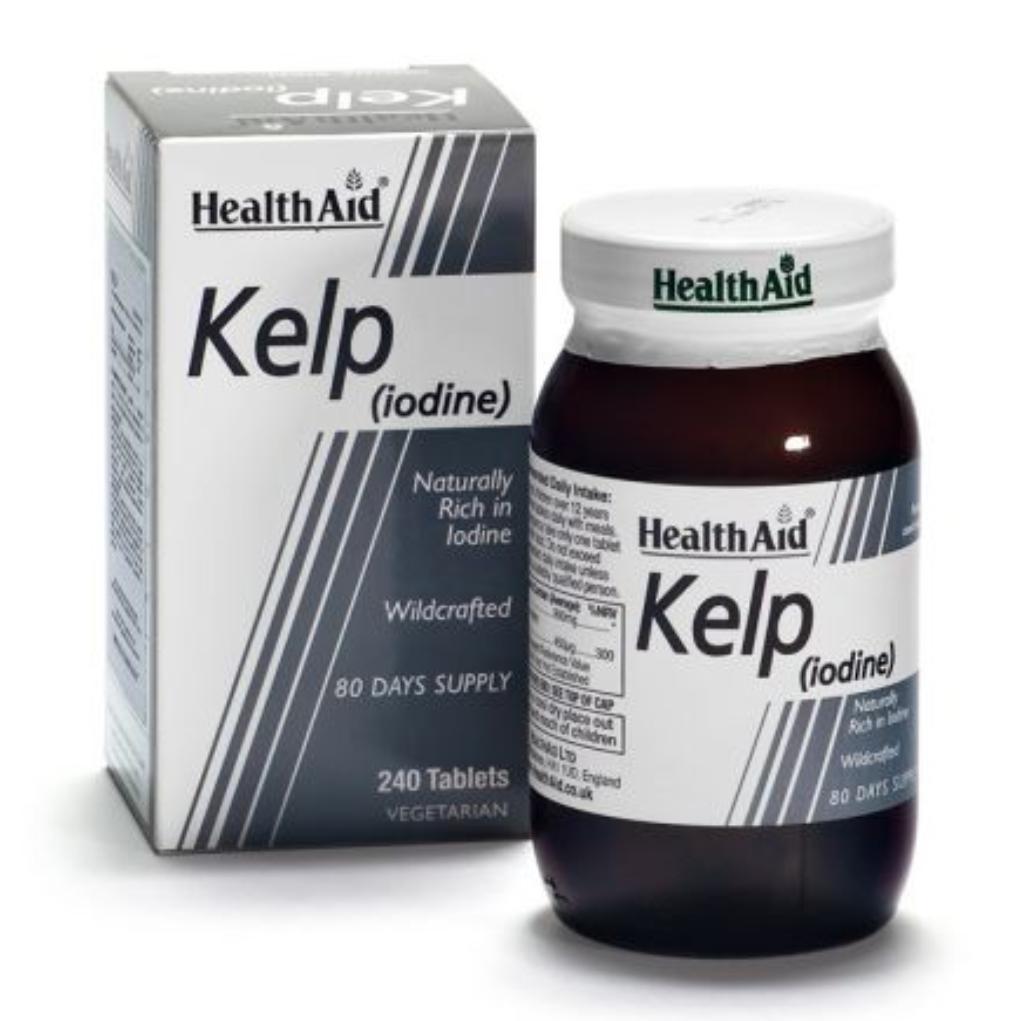 KELP (IODIO) 240 COMPRESSE - INTEGRATORE A BASE DI ALGA BRUNA KELP ...