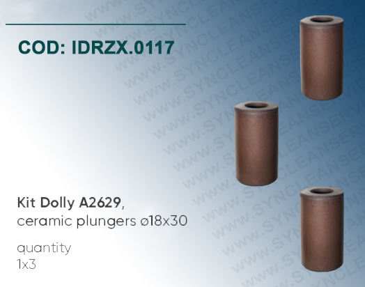 KIT DOLLY A2629 (Cod. KIT 2629) IDROBASE (ZX.0117) CERAMIC PLUNGERS ...