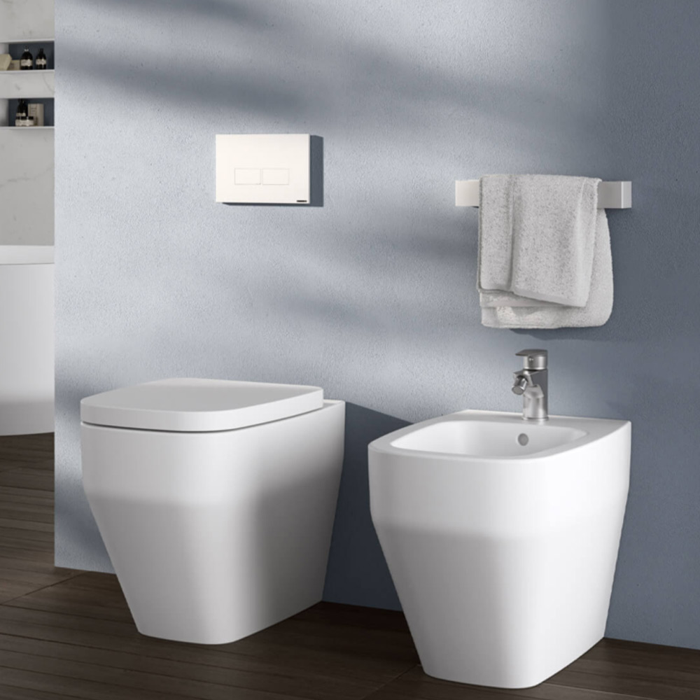 Wc a terra in ceramica Fio Hafro | Gaia Interni di Emmegi Snc