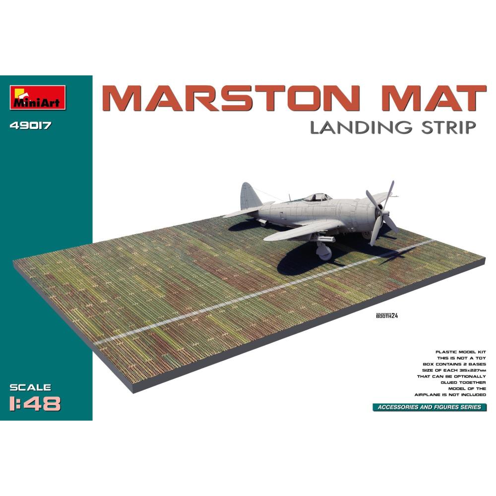 MINIART: 1/48; Marston Mat Landing Strip | Steel Models