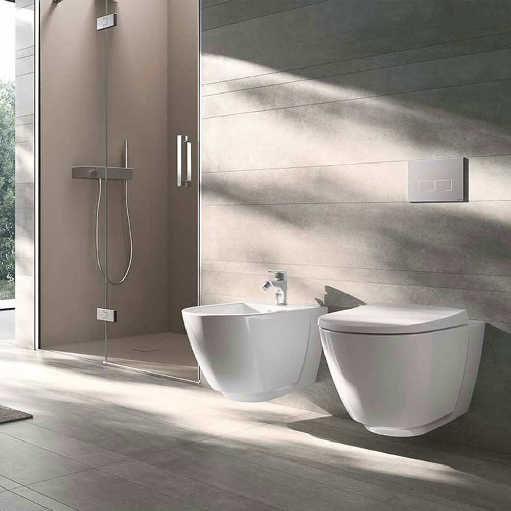 Voga ceramic wall-hung toilet Hafro | Gaia Interni