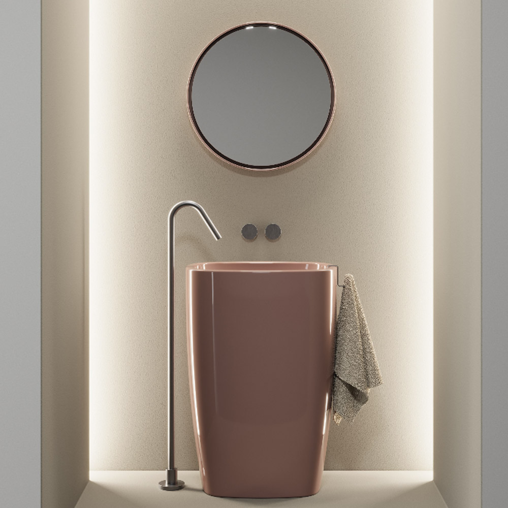 Freestanding Washbasin Milk Nic Design | Gaia Interni di Emmegi Snc
