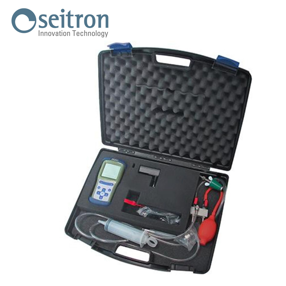 Kit prova tenuta impianti di distribuzione di gas combustibile metano e gpl con manometro ...