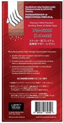 Sanding Sheet of Sticker Type 800 - INFINI MODEL IPM-0800S