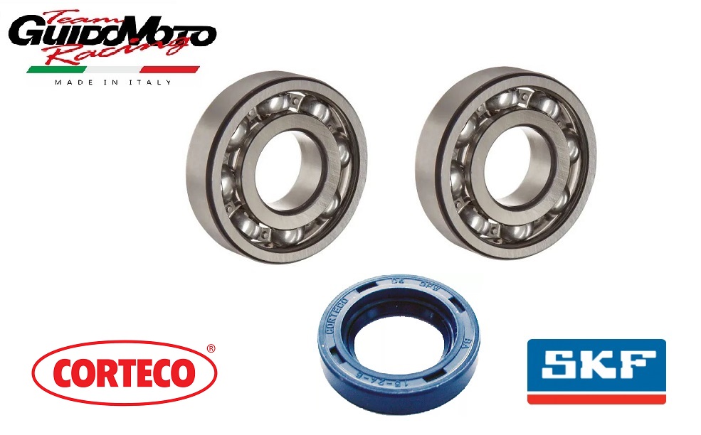 CUSCINETTI PARAOLIO MOTORE CICLOMOTORI CIAO SI BRAVO BOXER GRILLO CBA GMC0300 | Guidomoto ...