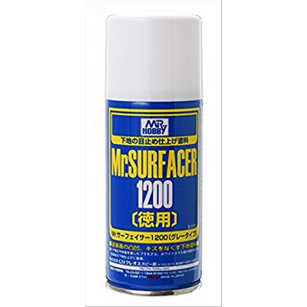 Mr Hobby -Gunze Mr. Surfacer 1200 Spray (170 ml) | Steel Models
