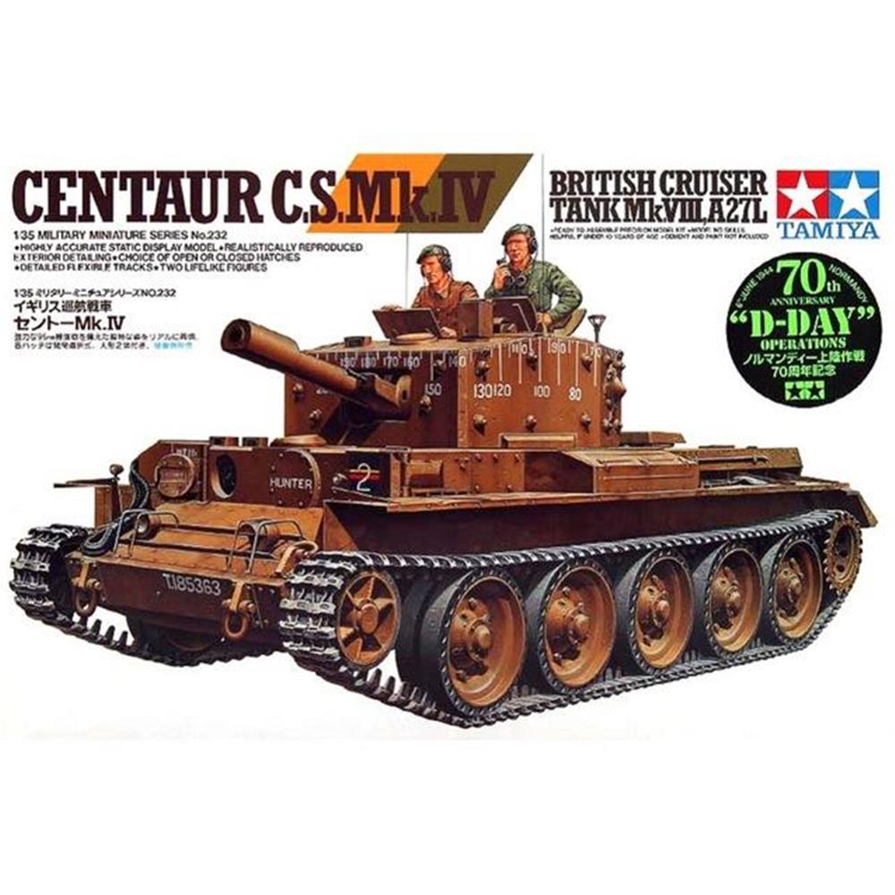 TAMIYA: 1/35; Centaur Mk.IV w/95mm Howitzer | Steel Models