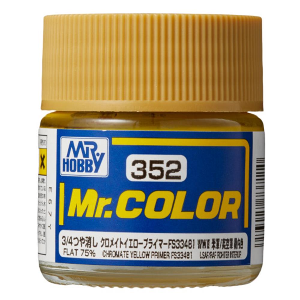 Mr Hobby -Gunze Mr. Color (10 ml) Chromate Yellow Primer FS33481 ...