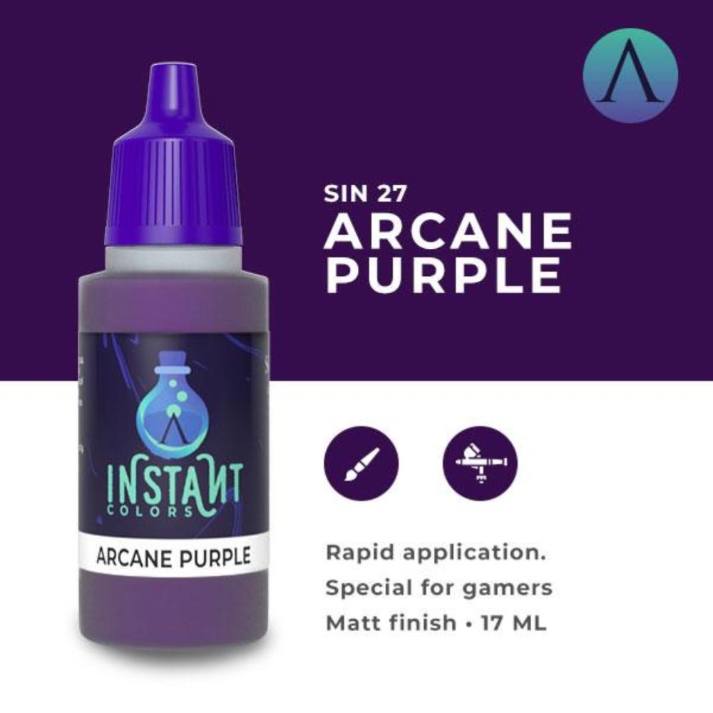 SCALE75 INSTANT COLOR: ARCANE PURPLE - colore acrilico vinilico ad ...