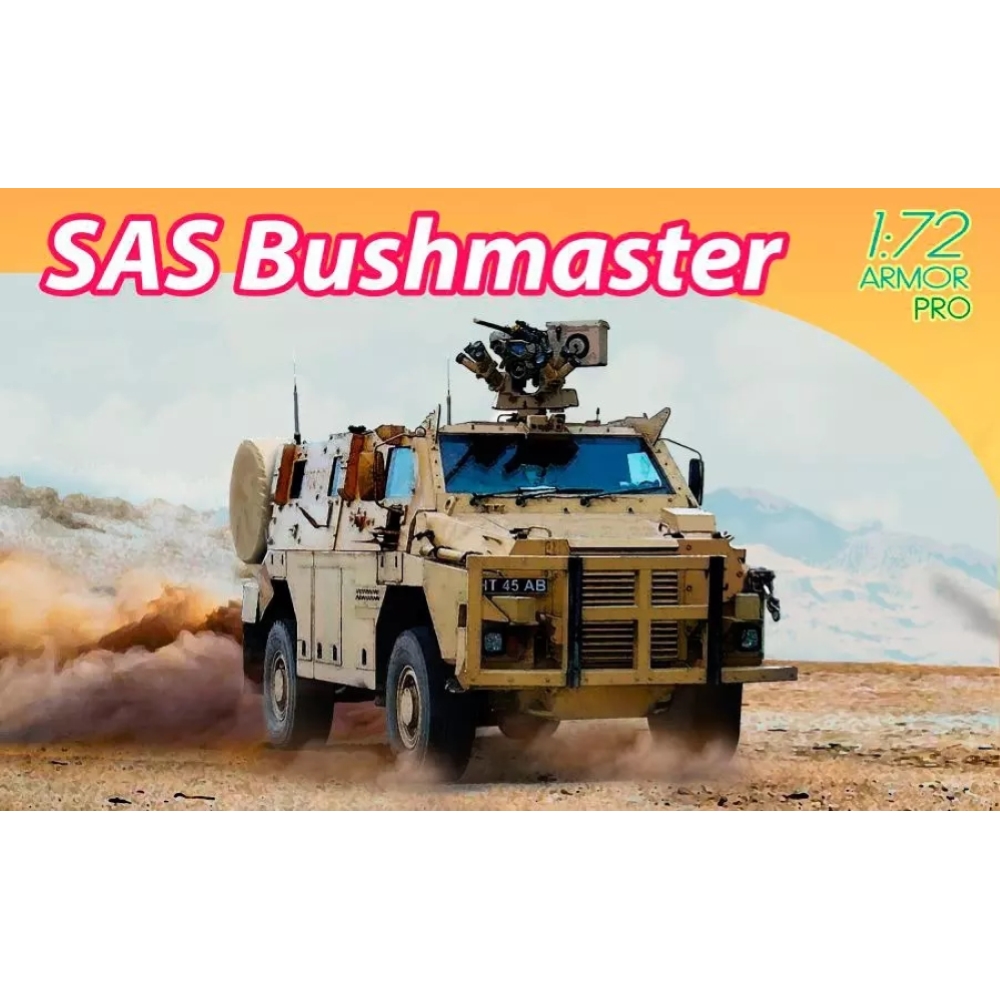 DRAGON: 1/72; SAS Bushmaster | Steel Models