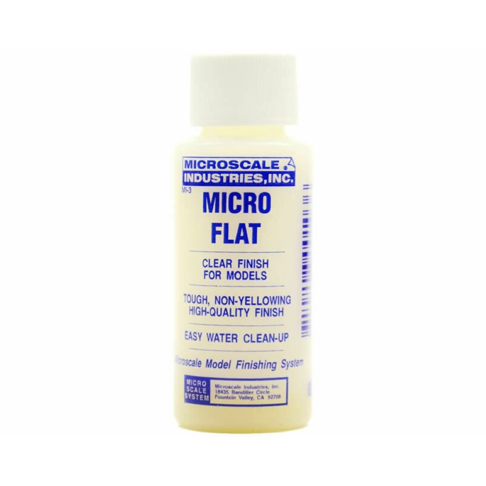 MICROSCALE: Micro-Coat flat 30ml | Steel Models