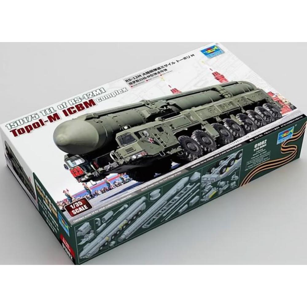 TRUMPETER: 1/35; 15U175 TEL of RS-12M1 Topol-M ICBM complex | Steel Models