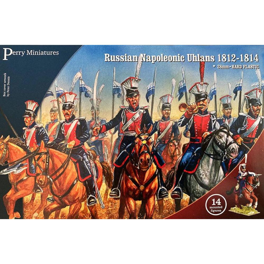 Perry Miniatures: 28mm; Russian Napoleonic Uhlans 1812-14 (14 figure a ...