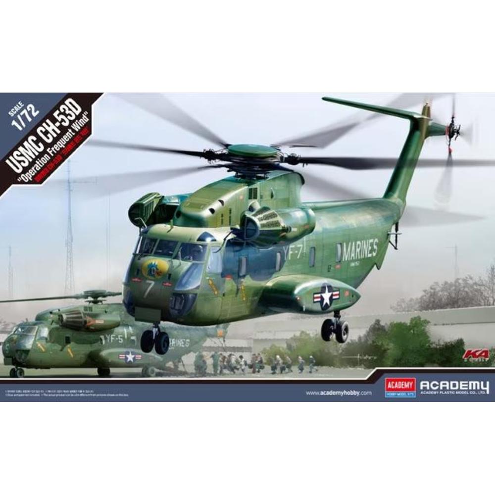 ACADEMY: 1/72; USMC CH-53D Sea Stallion ''Operation Frequent Wind ...