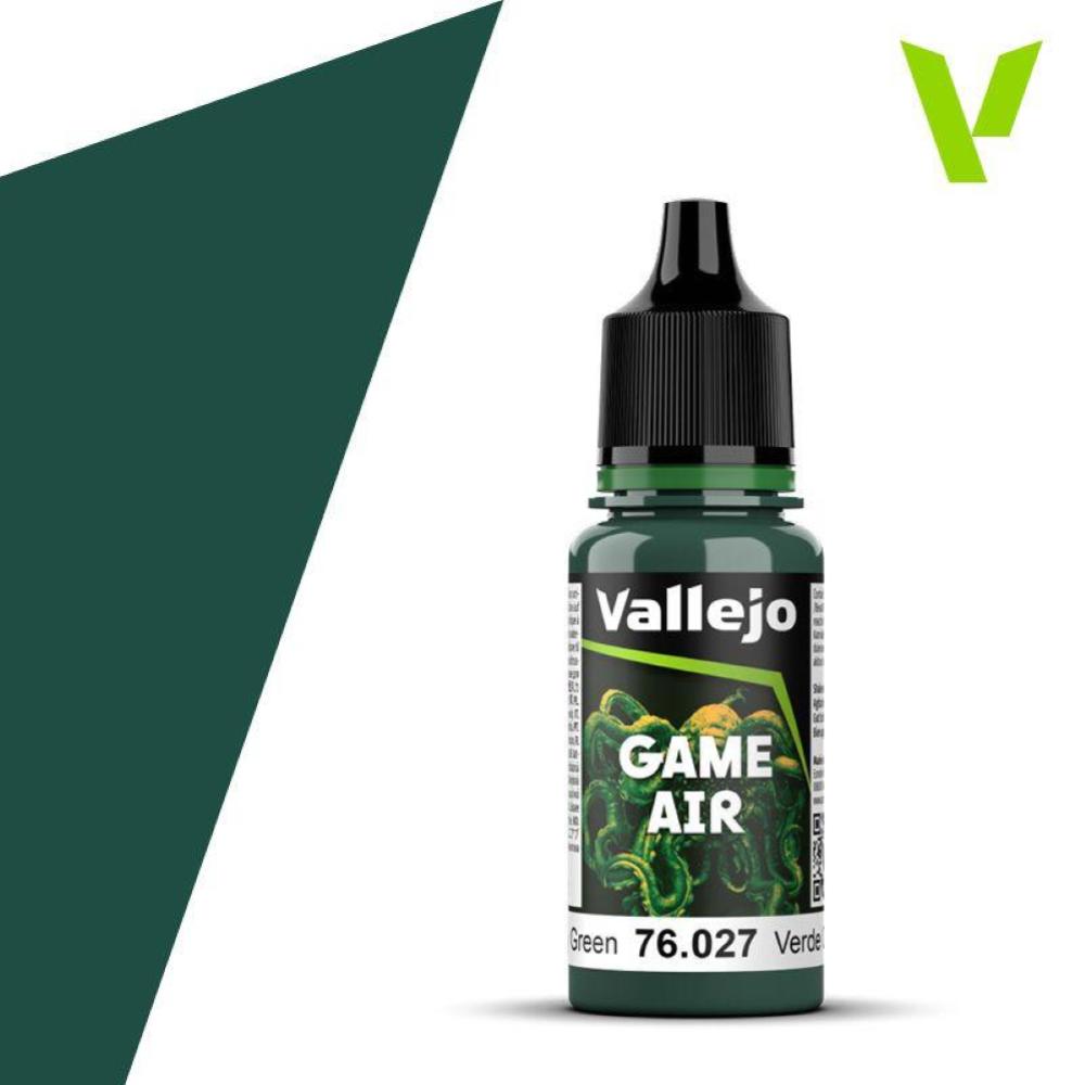 Vallejo Game Air Color Scurvy Green 18 ml | Steel Models