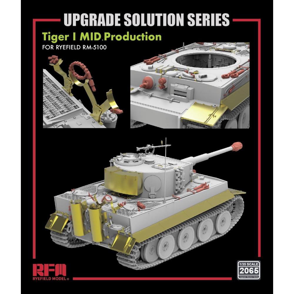 RYE FIELD MODEL kit: 1/35 Upgrade set for 5100 Pz.Kpfw. VI Ausf. E ...
